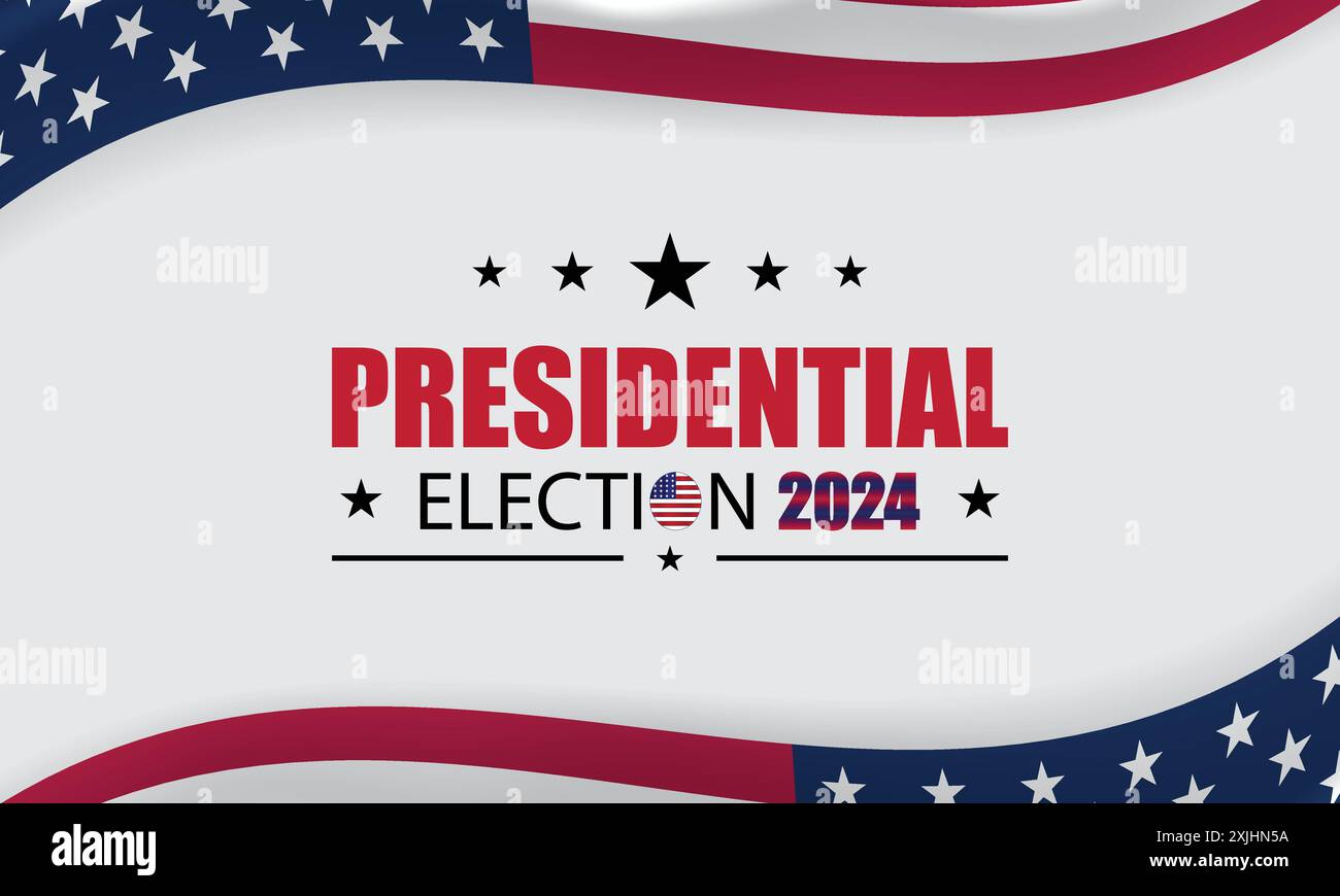 2024 Presidential Election Candidates and Controversies Stock Vector ...
