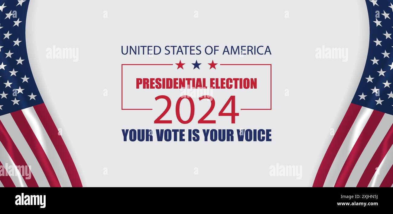 2024 Presidential Election Candidates and Controversies Stock Vector ...