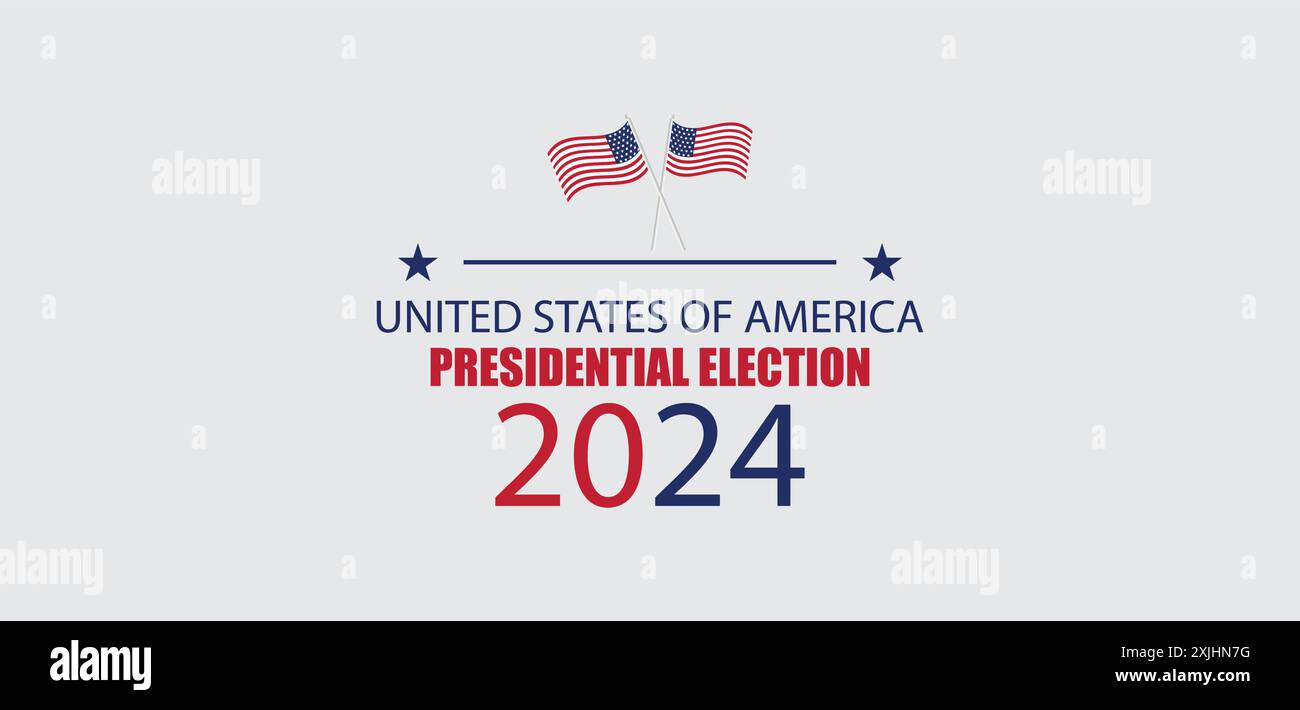 2024 Presidential Election Candidates and Controversies Stock Vector ...