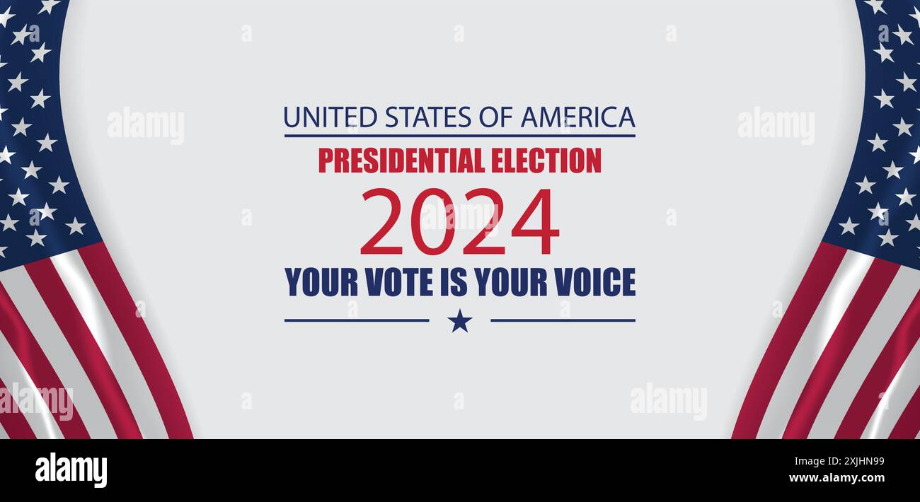 2024 Presidential Election Candidates and Controversies Stock Vector ...