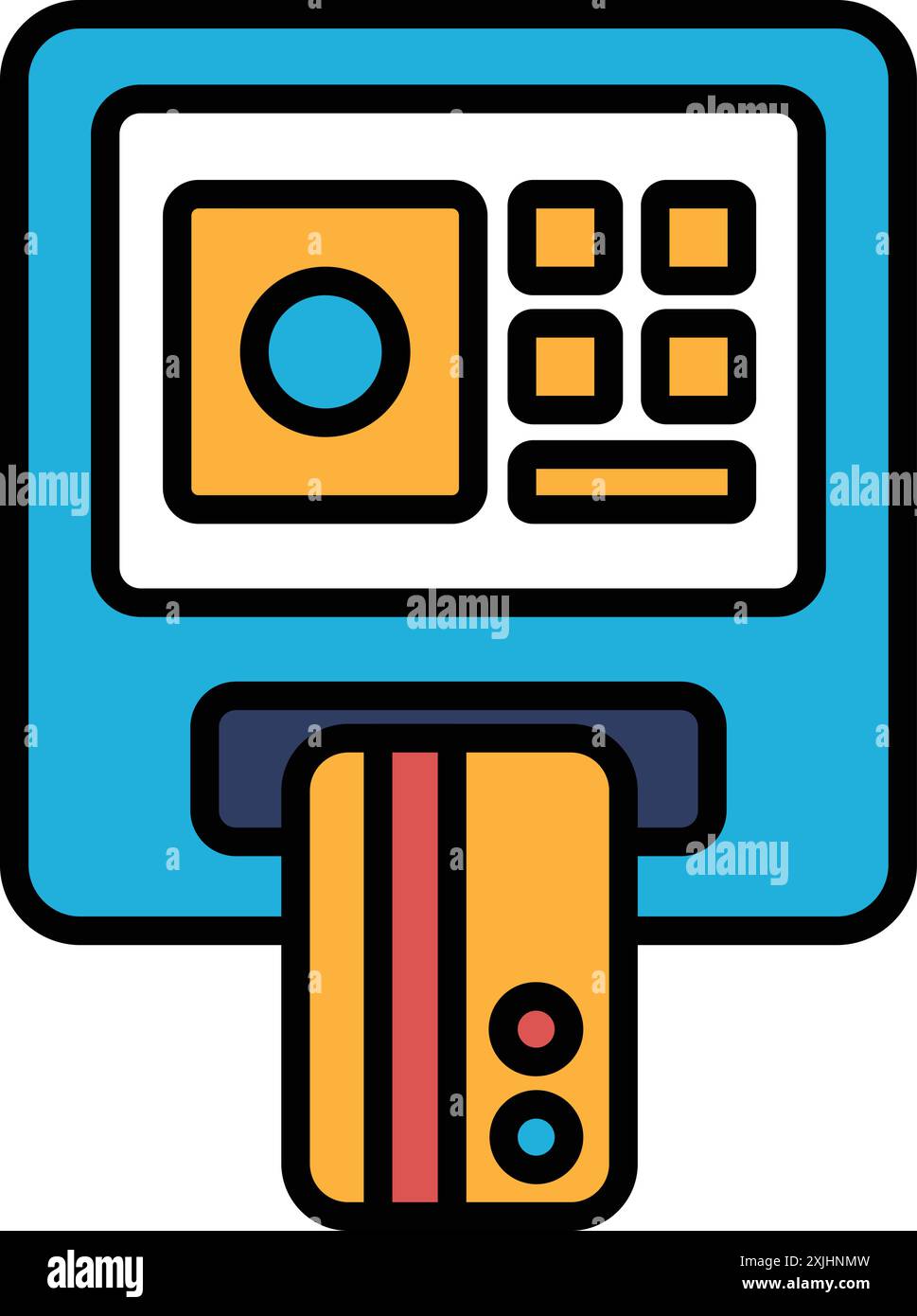 Security reader Stock Vector Images - Alamy