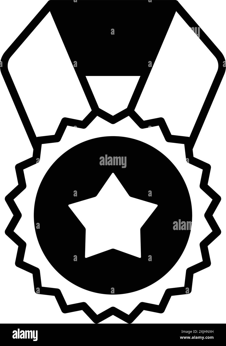 Star ribbon banner icon image hi-res stock photography and images - Alamy