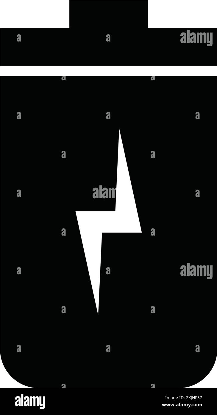 Battery icon illustration element design Stock Vector Image & Art - Alamy