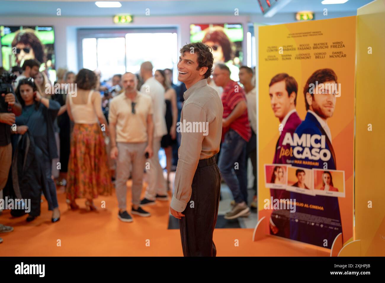 Rome, Italy. 18th July, 2024. Filippo Contri is attending the ''Amici ...