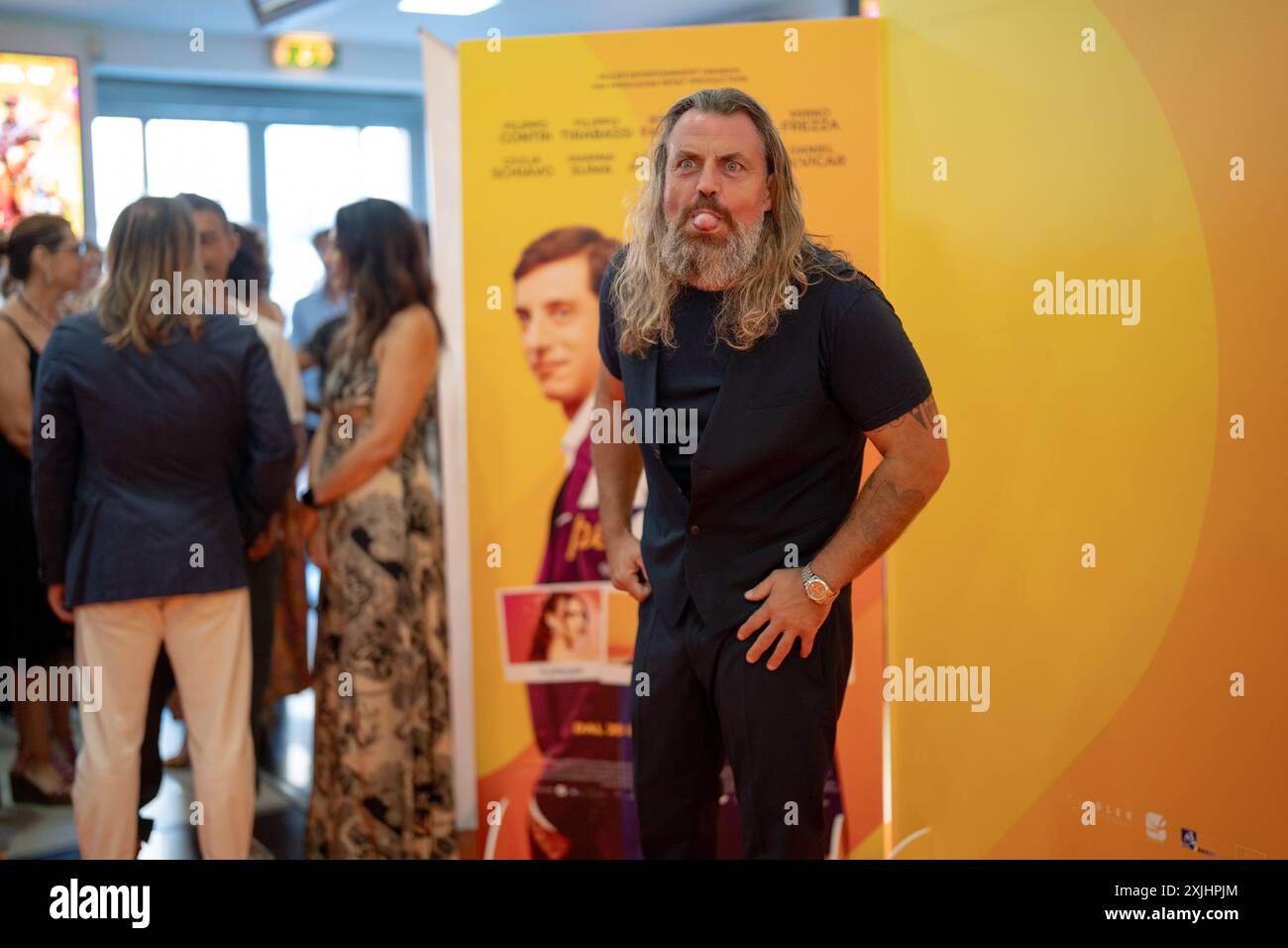 Rome, Italy. 18th July, 2024. Mirko Frezza is attending the ''Amici Per ...