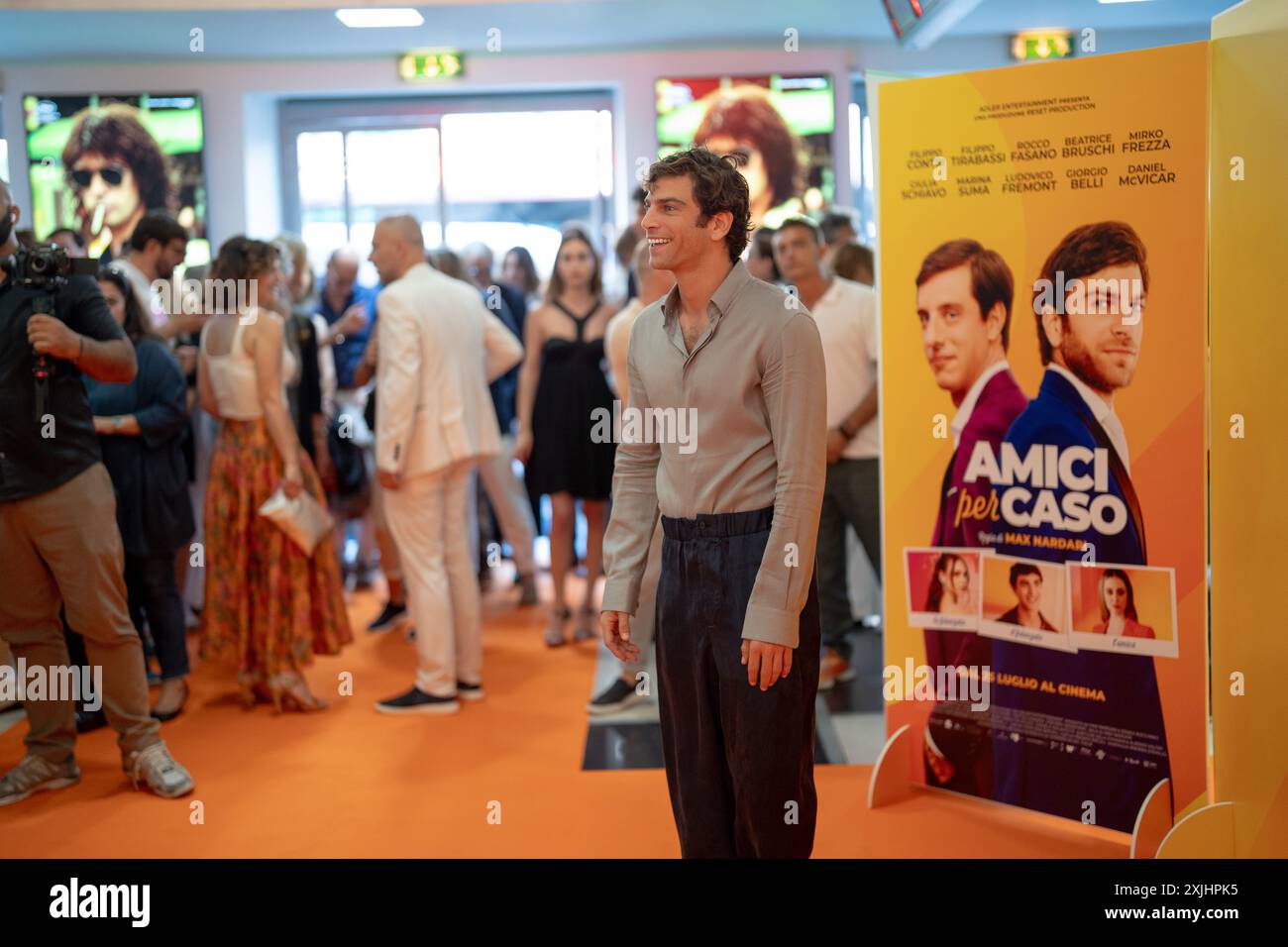 Rome, Italy. 18th July, 2024. Filippo Contri is attending the ''Amici ...
