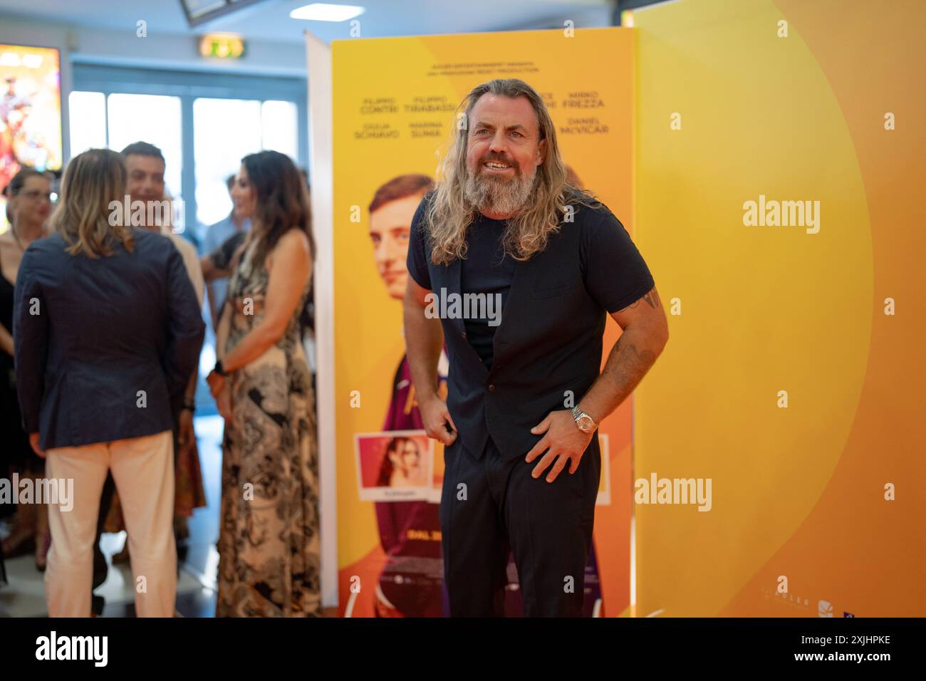 Rome, Italy. 18th July, 2024. Mirko Frezza is attending the ''Amici Per ...