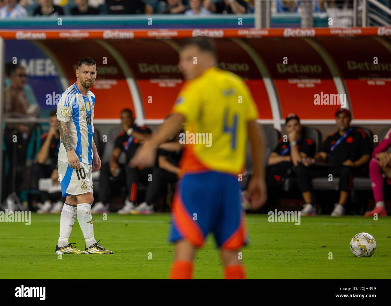 Miami, USA, 14th July, Conmebol Copa America Final 2024, Argentina v ...