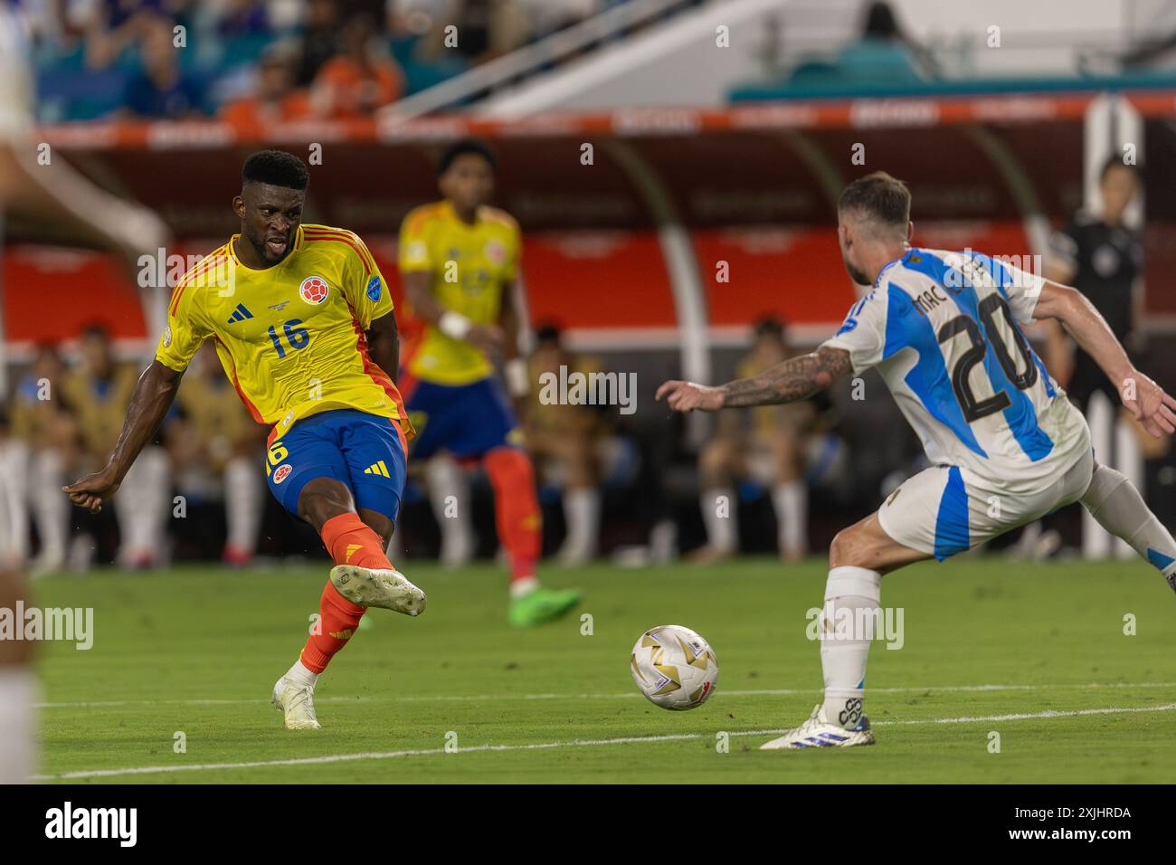Miami, USA, 14th July, Conmebol Copa America Final 2024, Argentina v ...