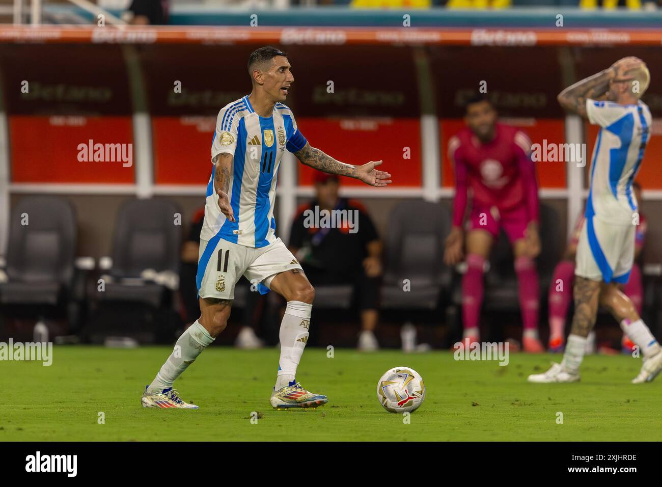 Miami, USA, 14th July, Conmebol Copa America Final 2024, Argentina v ...