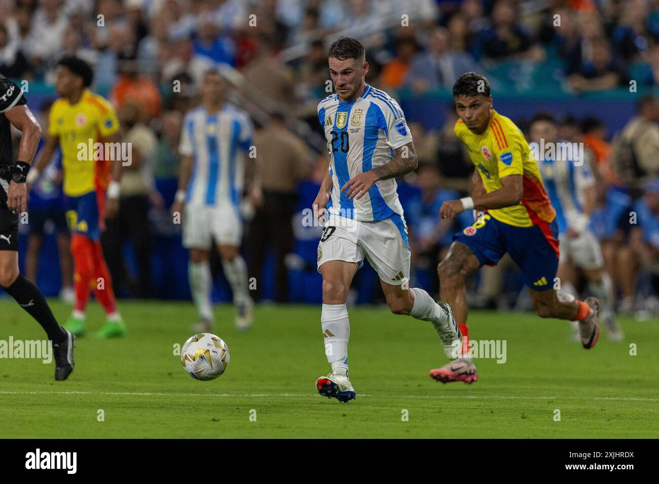 Miami, USA, 14th July, Conmebol Copa America Final 2024, Argentina v ...