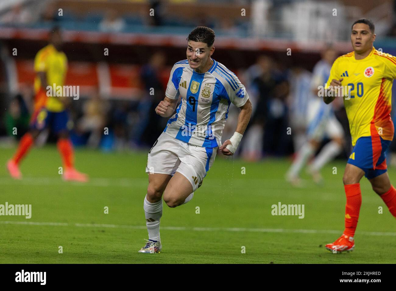Miami, USA, 14th July, Conmebol Copa America Final 2024, Argentina v ...