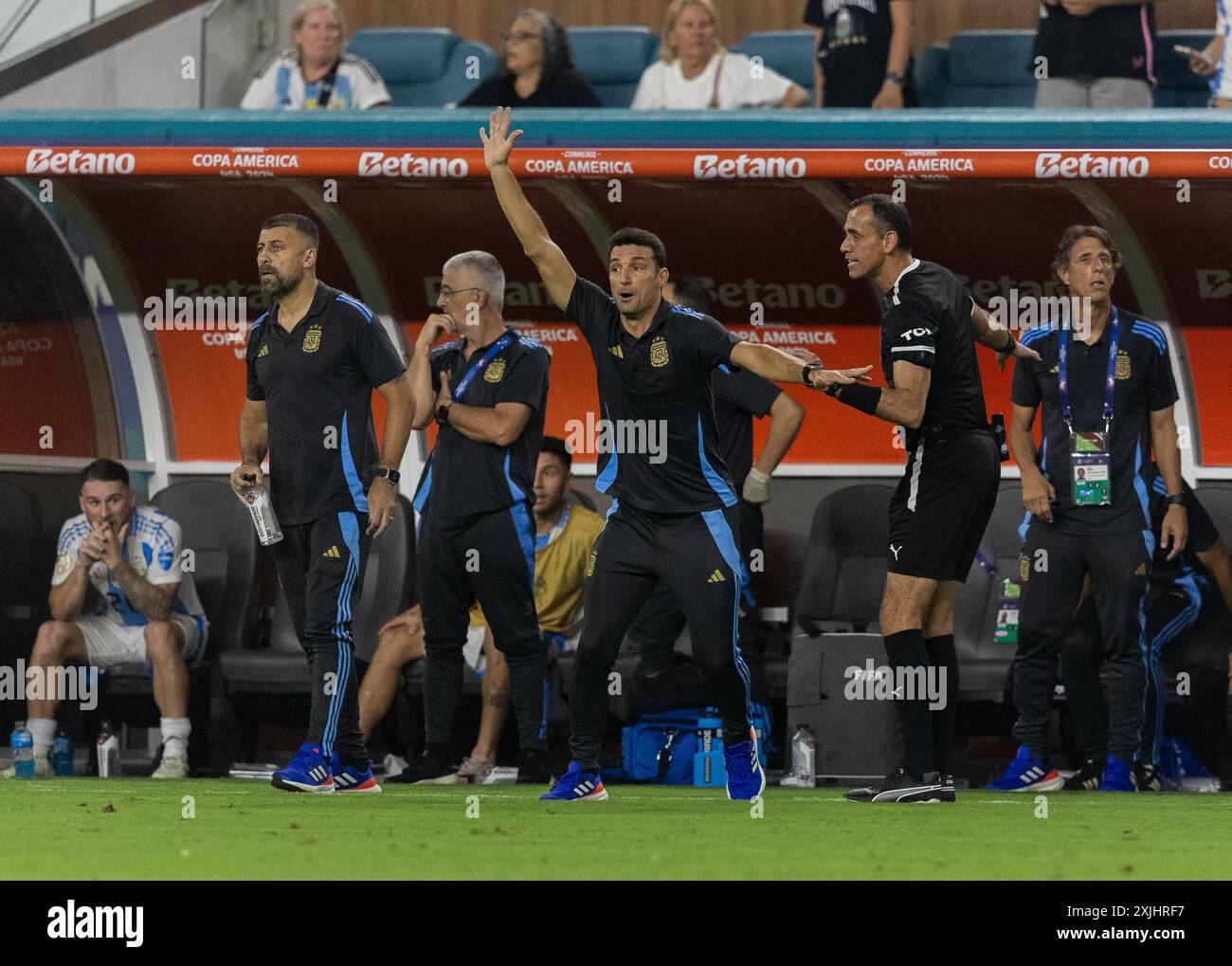 Miami, USA, 14th July, Conmebol Copa America Final 2024, Argentina v ...