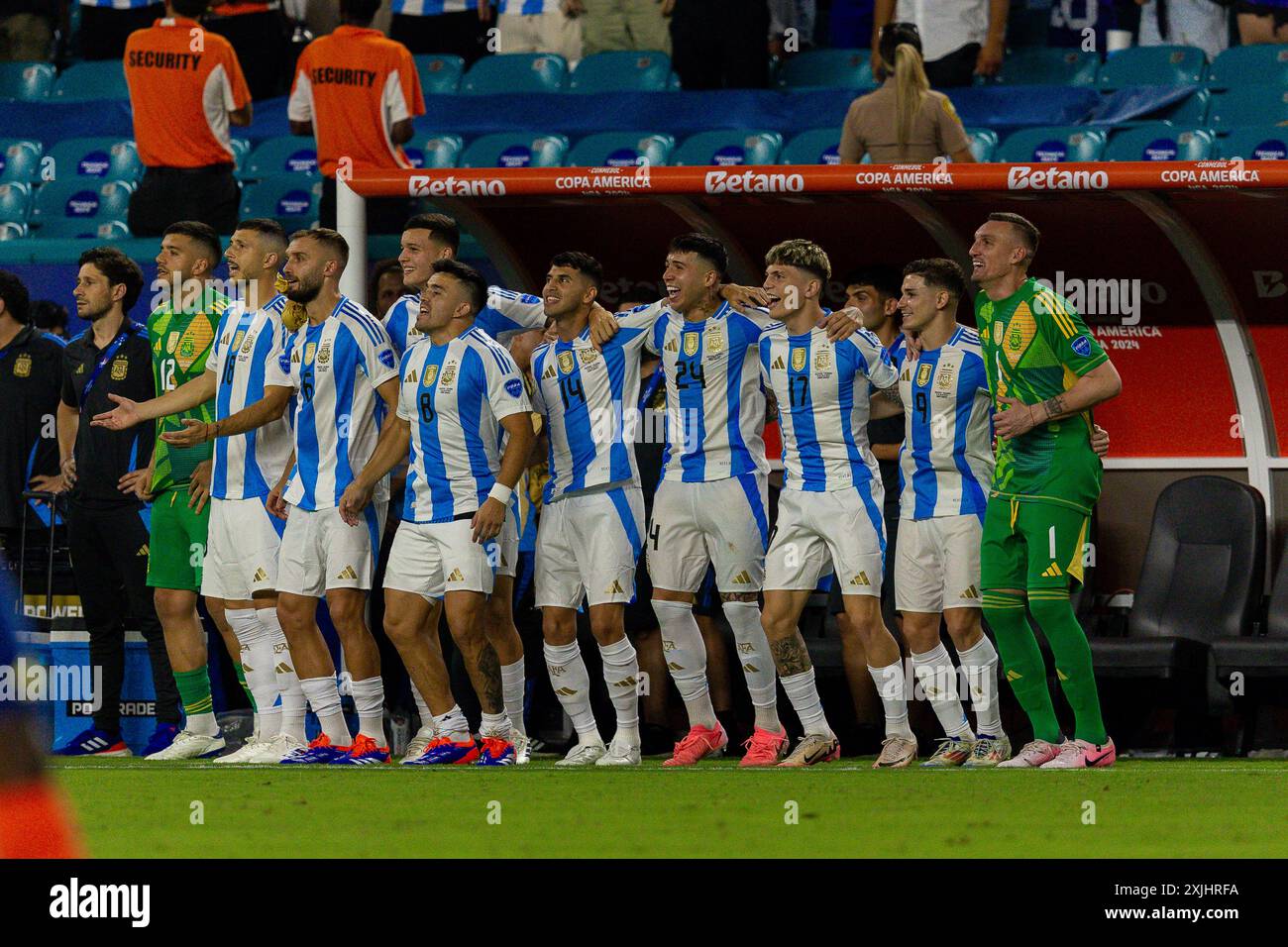 Miami, USA, 14th July, Conmebol Copa America Final 2024, Argentina v ...