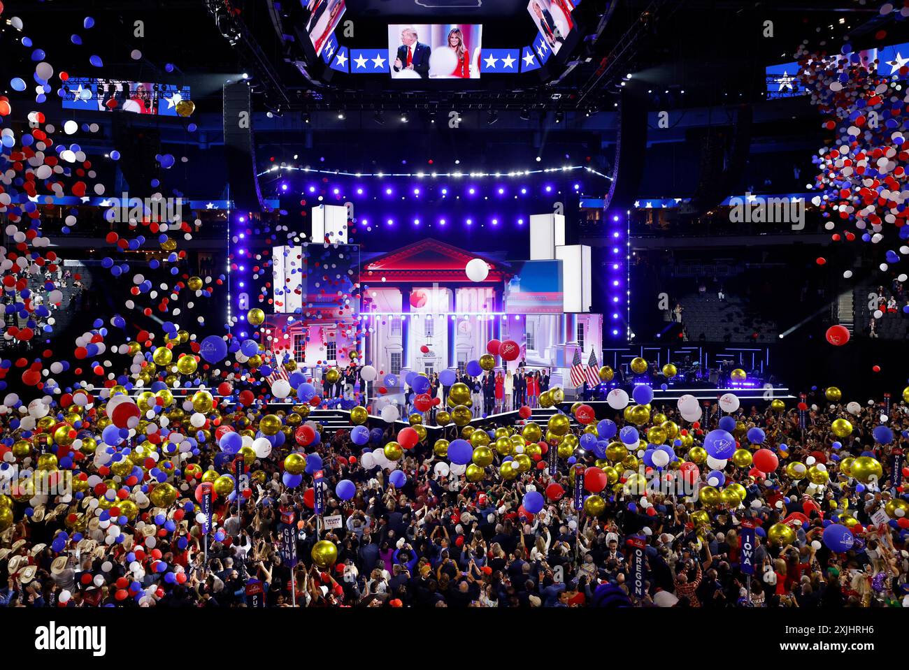 Trump 2024 election acceptance speech hi-res stock photography and ...