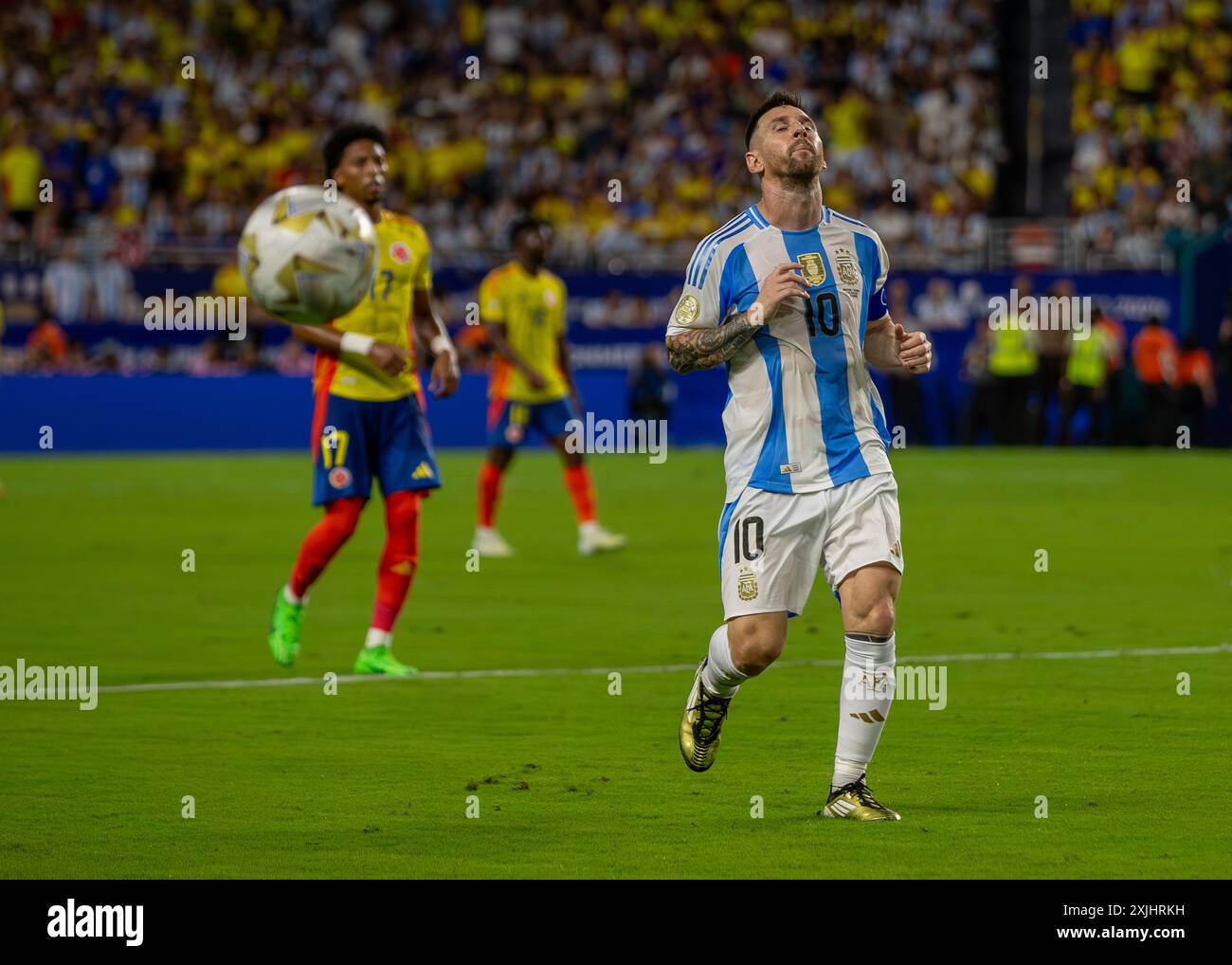Miami, USA, 14th July, Conmebol Copa America Final 2024, Argentina v ...