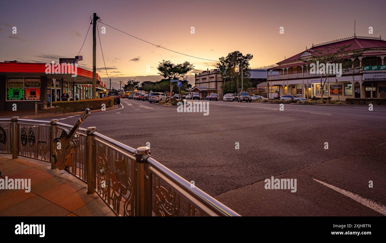 Childers, Queensland, Australia - Historical buildings in town Stock ...