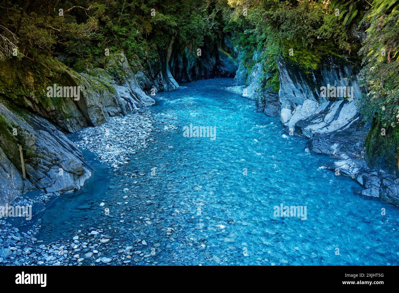 Callery gorge known for its turquoise waters of the Callery river ...