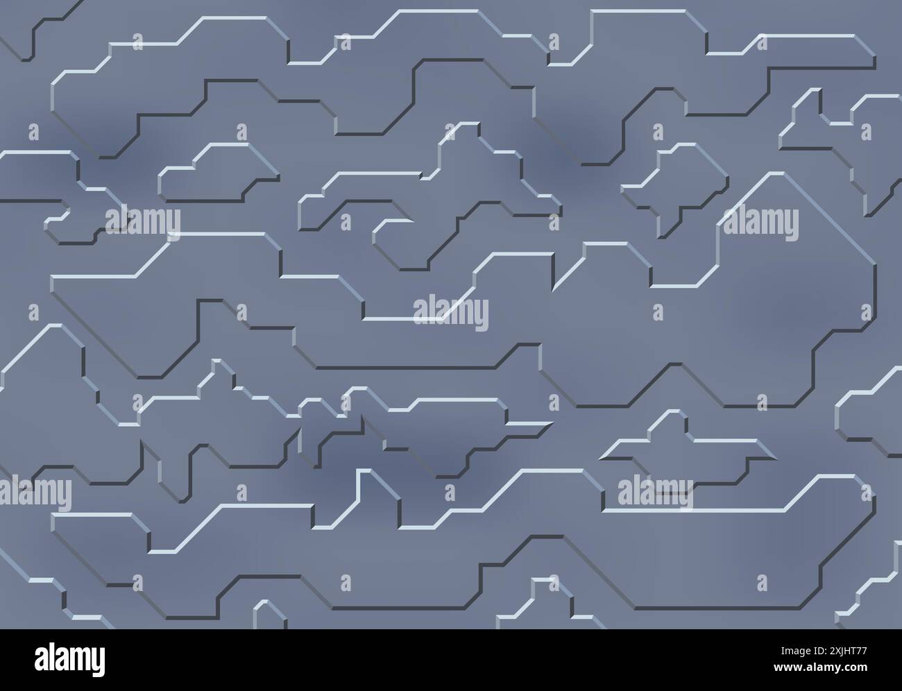 Background with metallic panels texture, wires and circuit. Spaceship ...