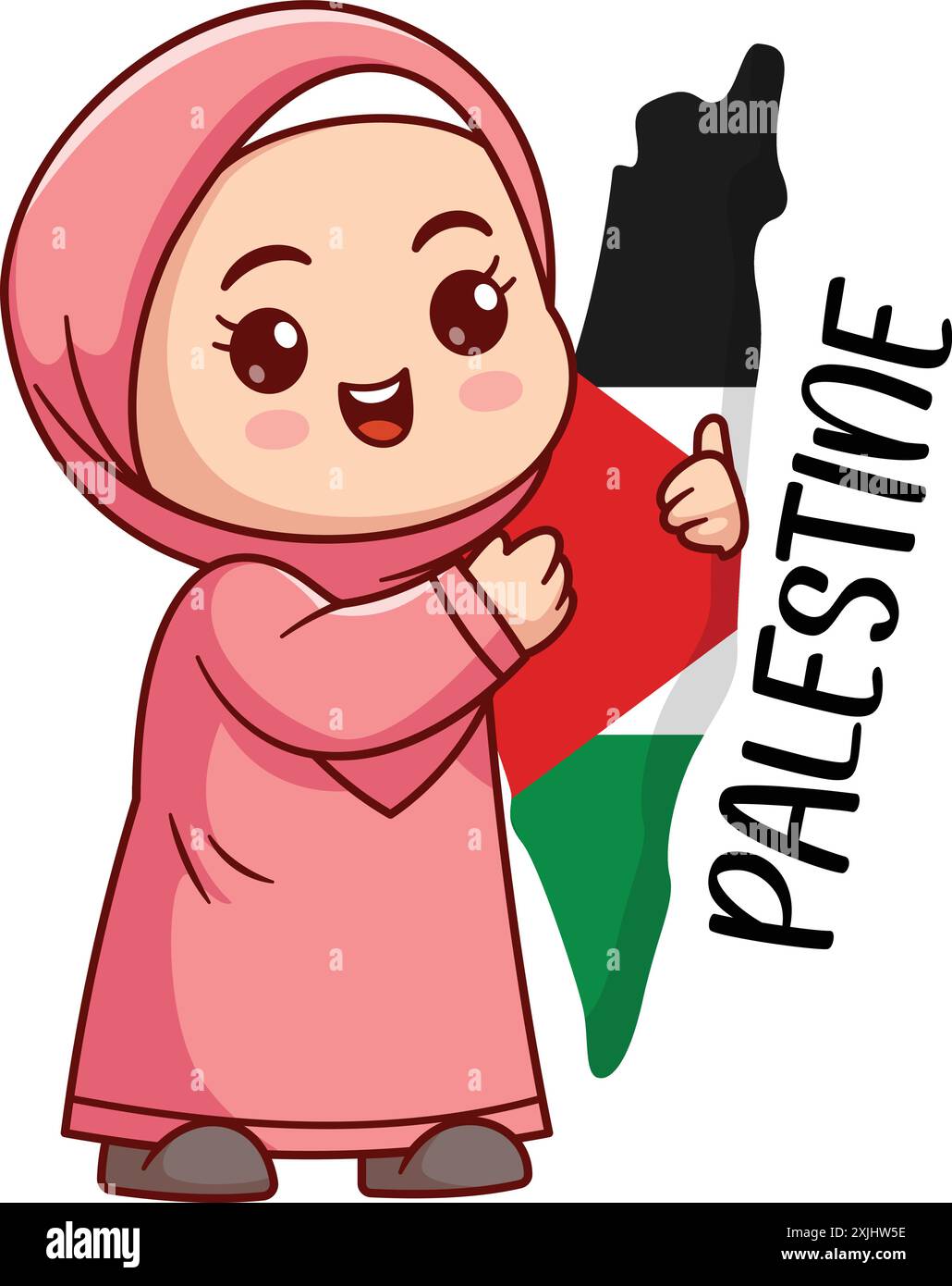 Free Palestine vector illustration, stand with Palestine vector ...