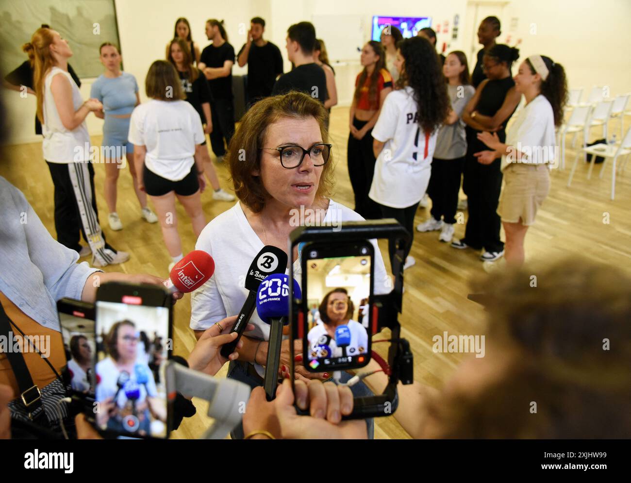 Paris, France. 18th July, 2024. Paris 2024 Olympics and Paralympics ...