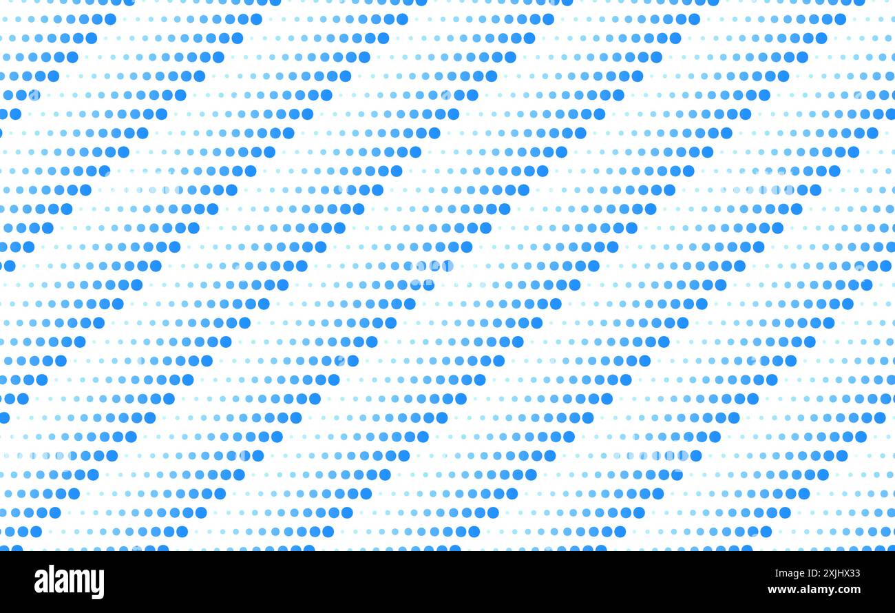 Abstract blue dotted lines geometric tech background. Vector design ...