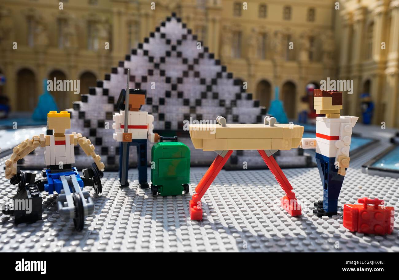 Legoland Windsor Resort unveils its tributes to British Athletes ...