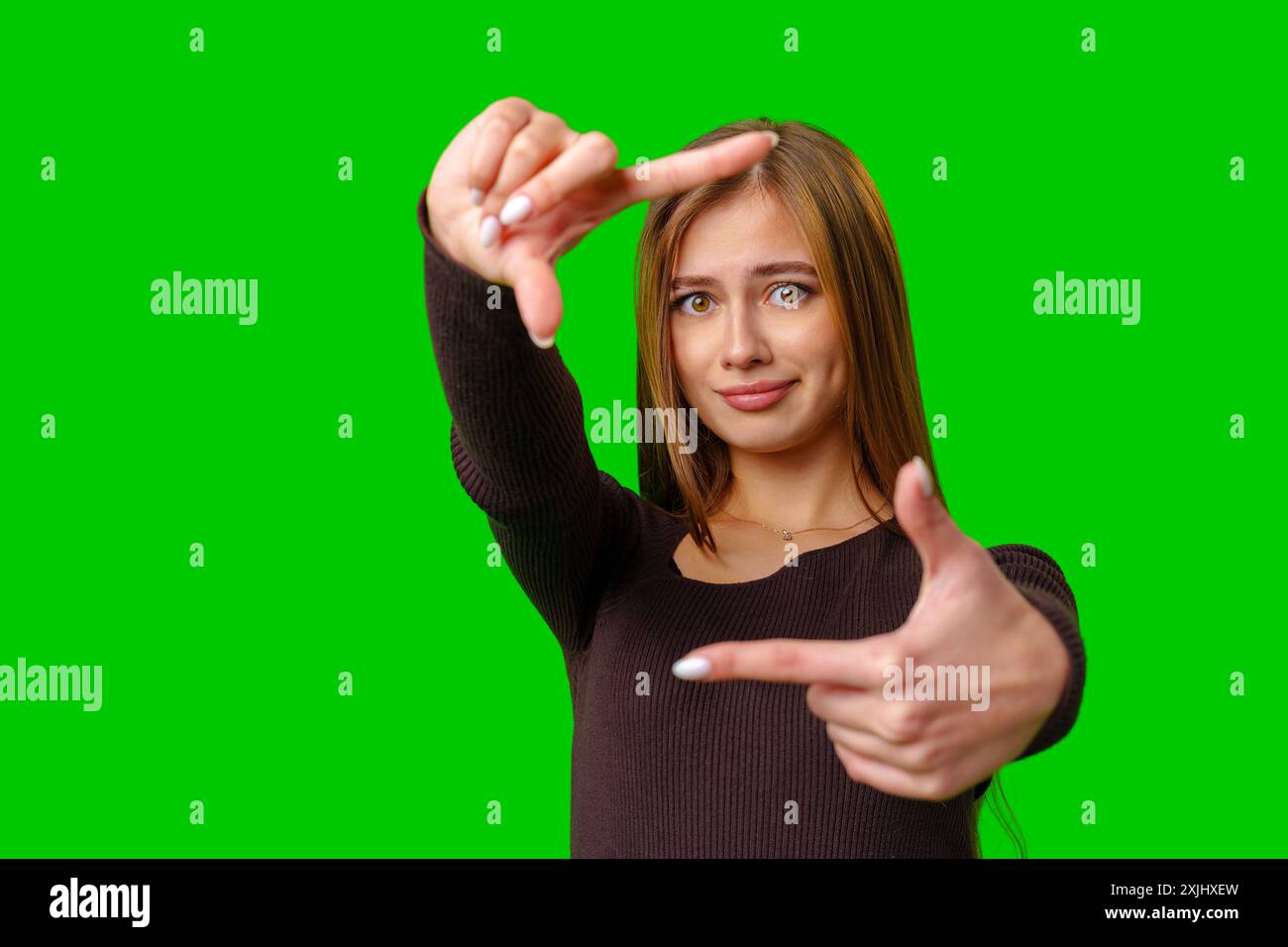 Long hair tiktok hi-res stock photography and images - Alamy