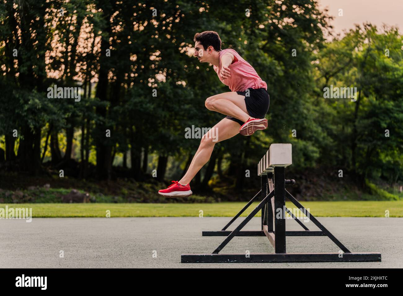 Hurdle fall hi-res stock photography and images - Alamy