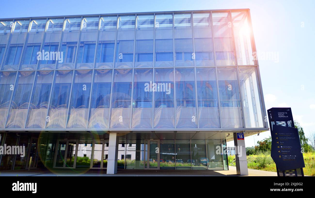Warsaw, Poland. 9 July 2024. Copernican Revolution Lab building Stock ...