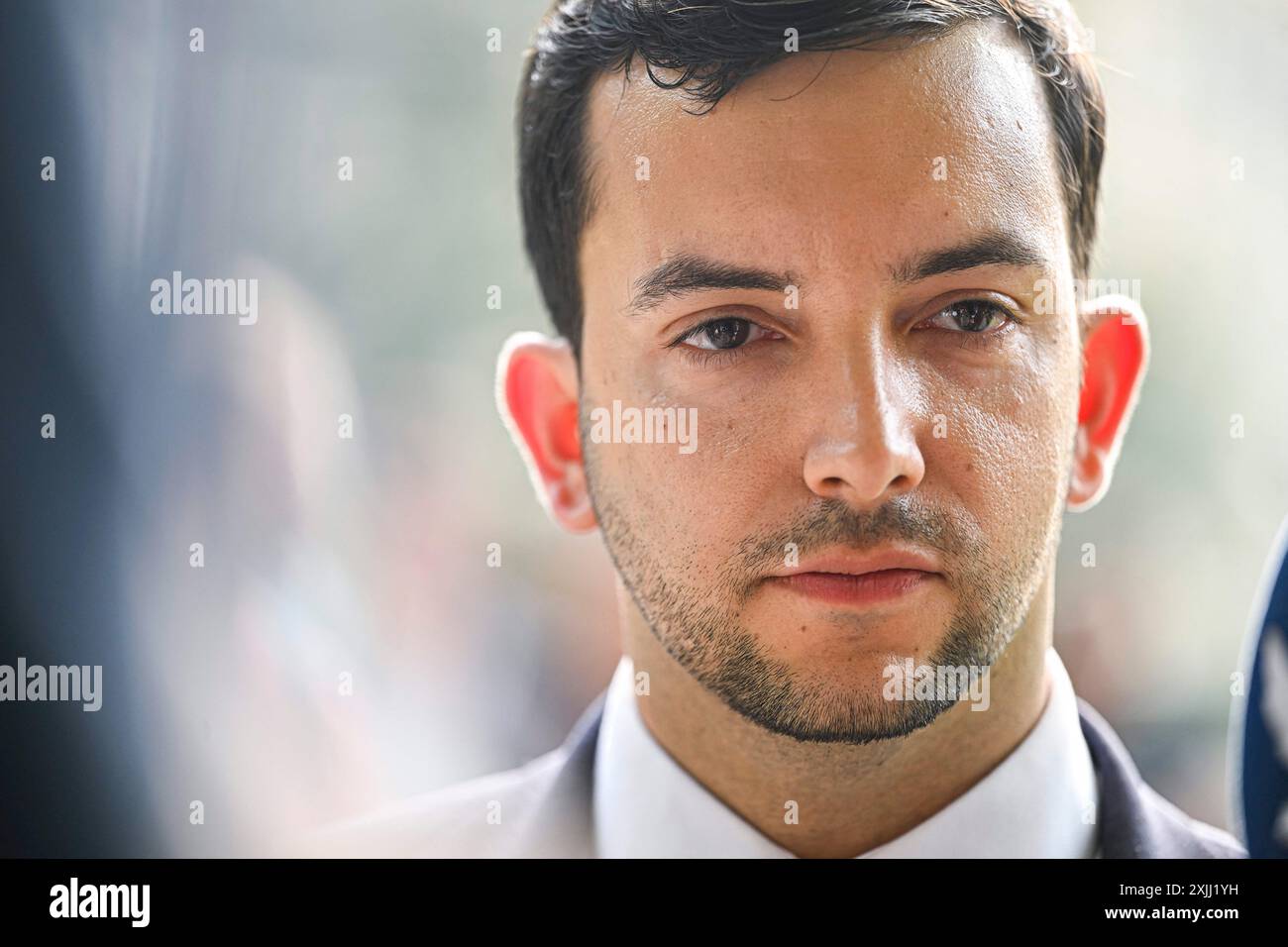 Paris, France. 18th July, 2024. Jean-Philippe Tanguy deputy of ...