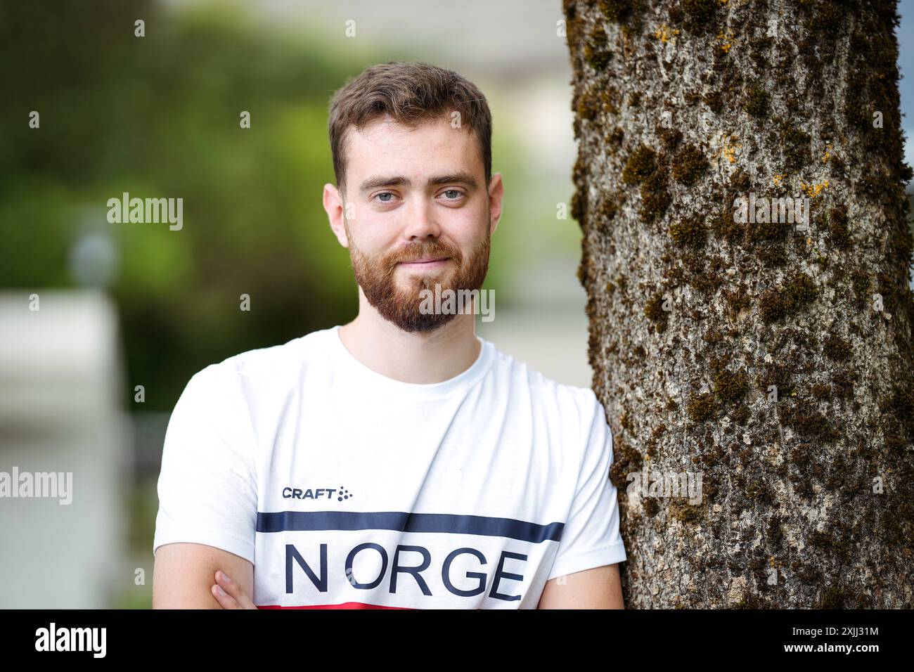 Oslo 20240718. Jon-Hermann Hegg from the national shooting team during ...