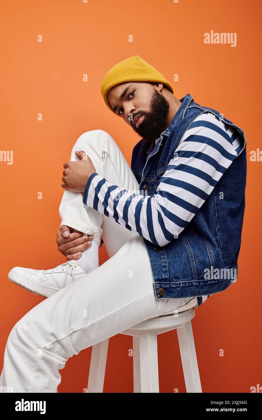 Seated atop hi-res stock photography and images - Alamy