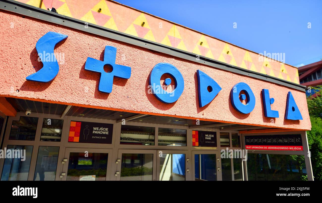 Warsaw, Poland. 9 July 2024. "Stodola" concert hall in Mokotow district ...