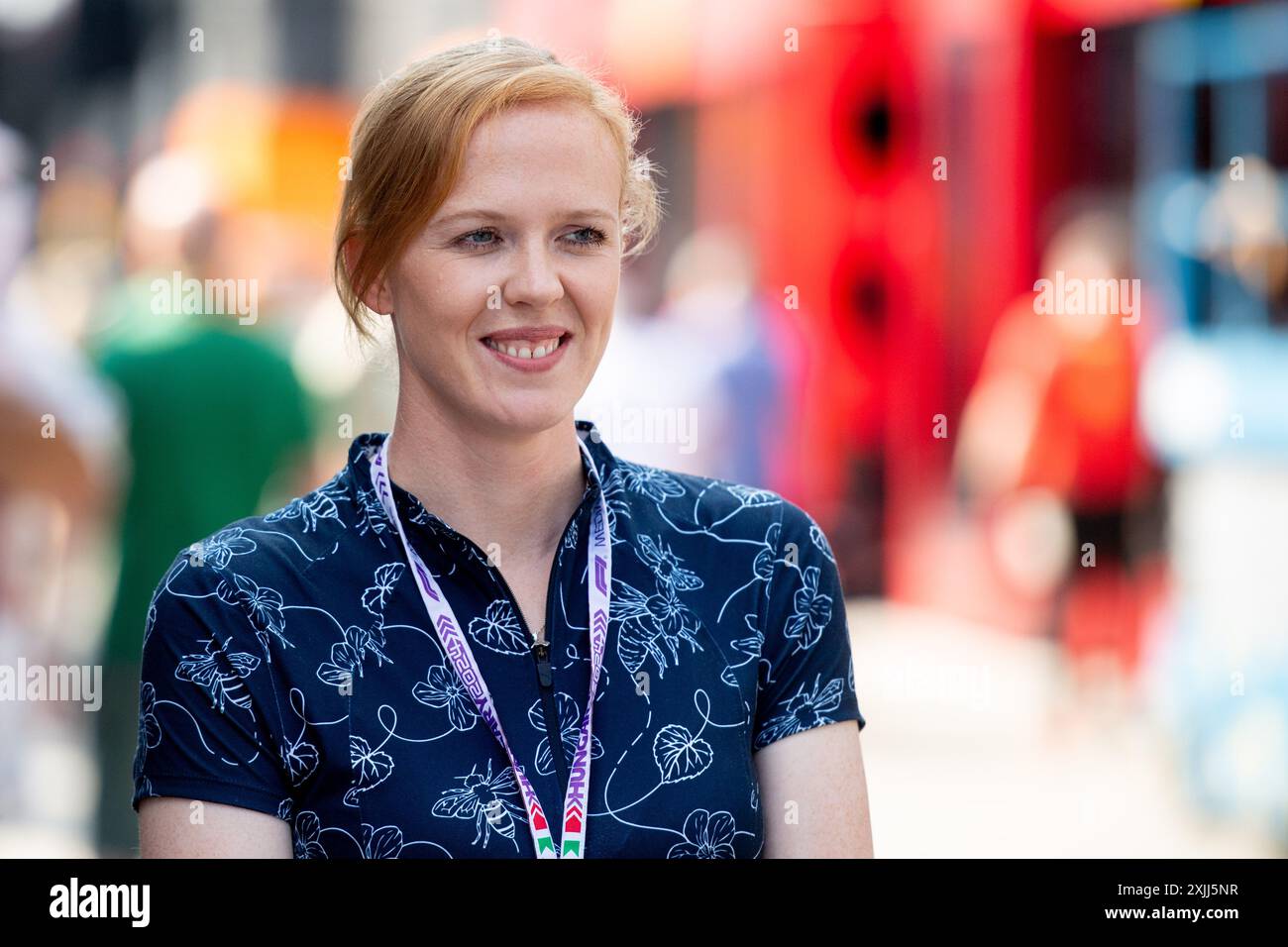 Alice Powell (Rennfahrerin, F1TV TV Expertin, Großbritannien), HUN ...