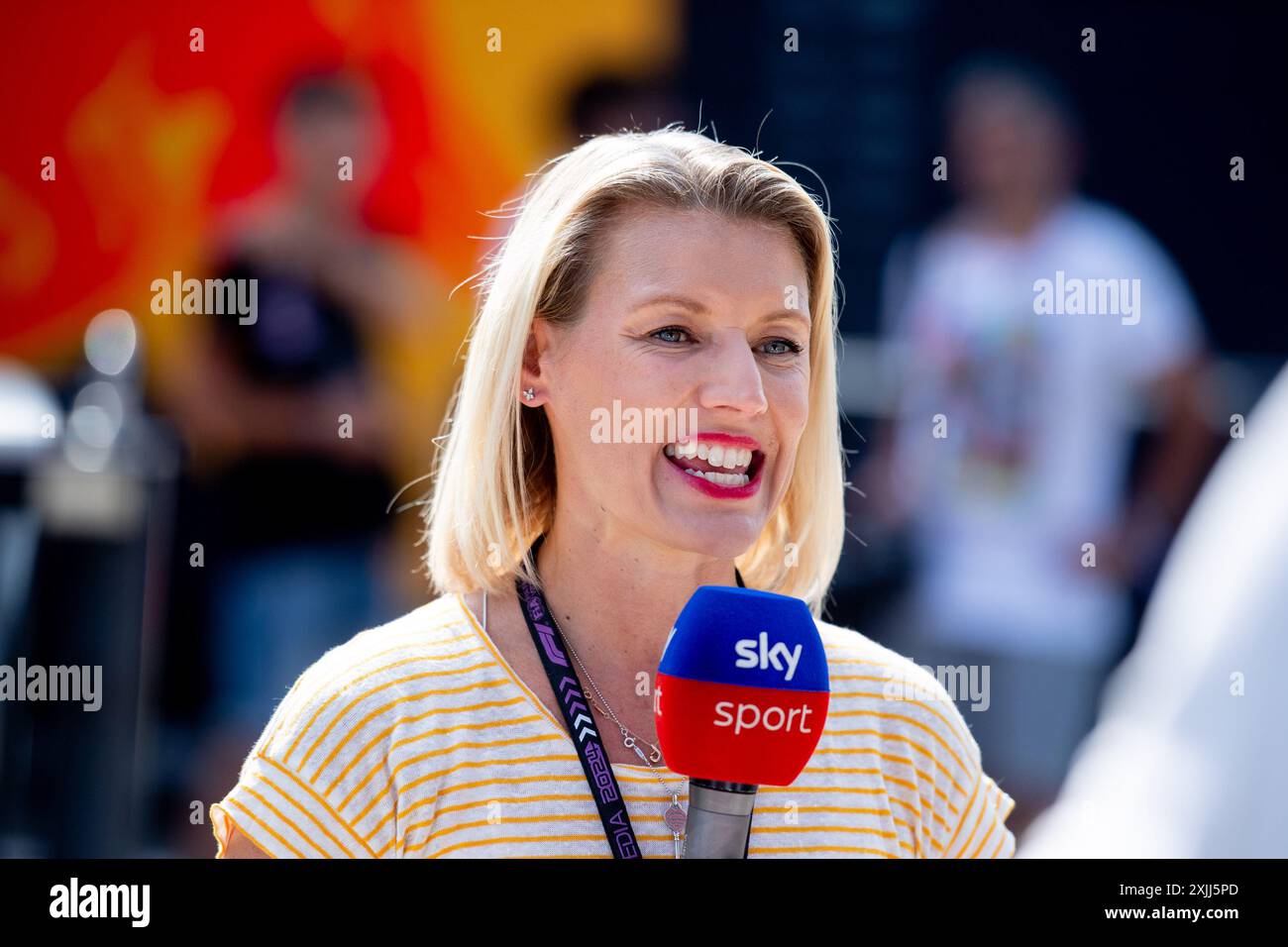 Sandra Baumgartner (Sky Sport F1 TV Moderatorin), HUN, Formel 1 ...