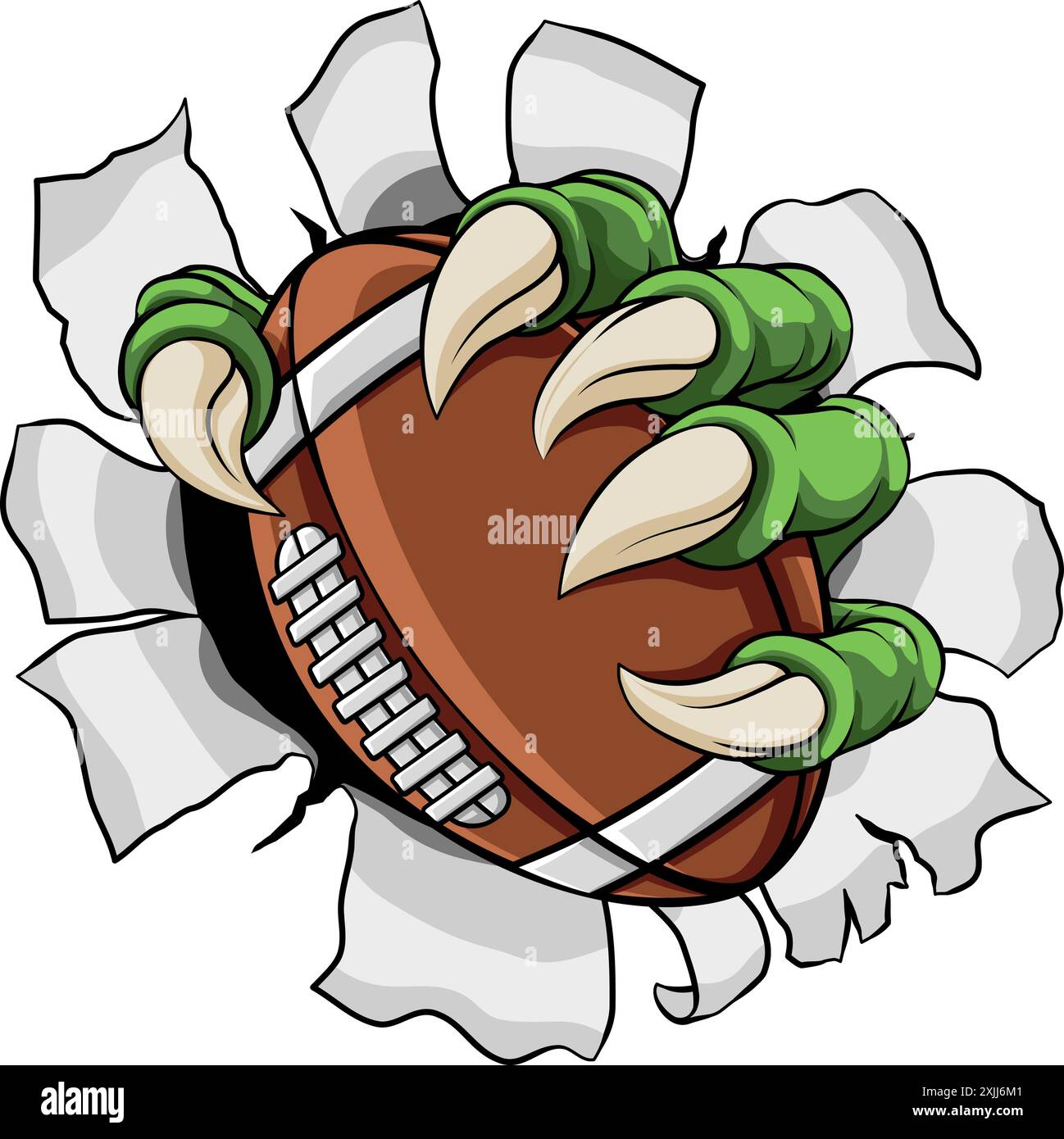 Tiger holding football hi-res stock photography and images - Alamy