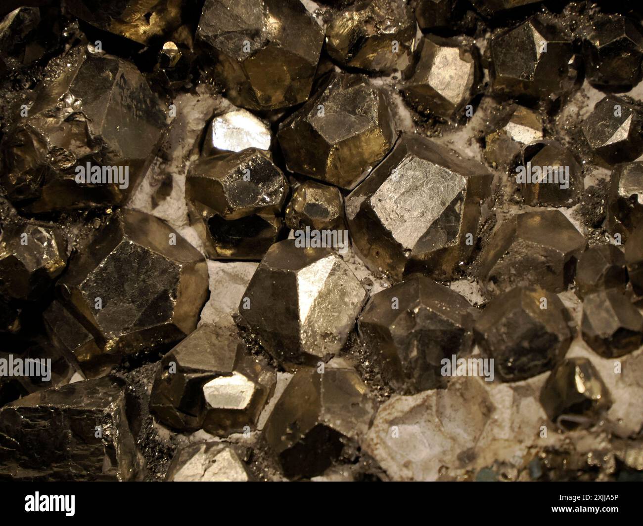 The Pyrite the fool's gold in Colombian emerald mine Stock Photo - Alamy