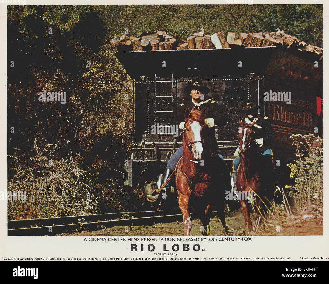 Rio Lobo (National General, 1971). John Wayne. Directed By Howard Hawks ...
