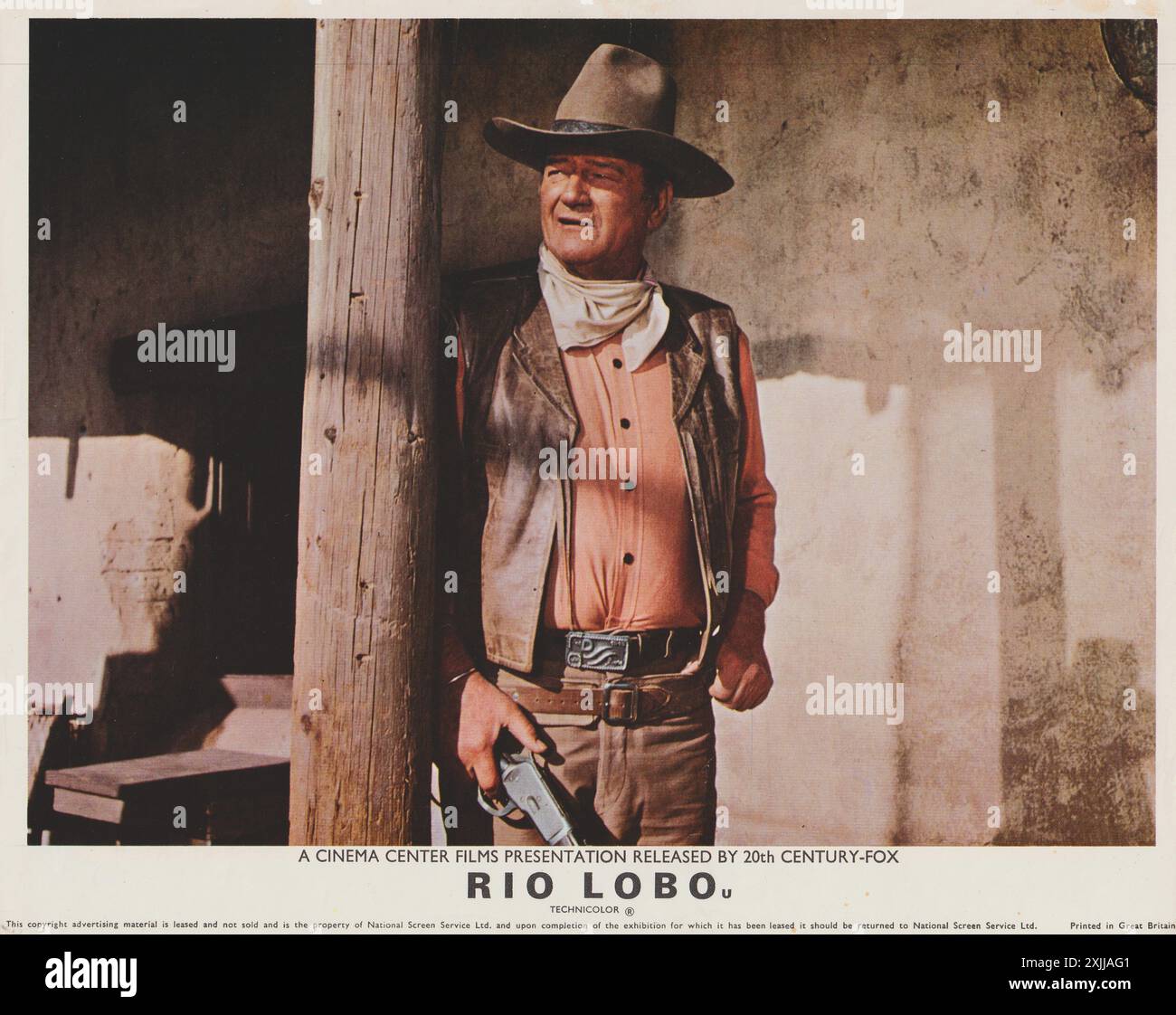 Rio Lobo (National General, 1971). John Wayne. Directed By Howard Hawks ...