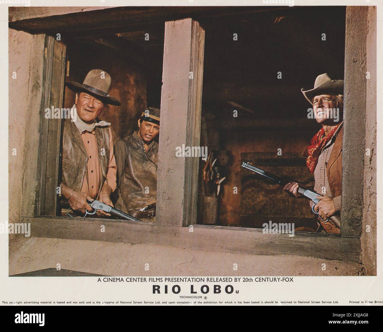 Rio Lobo (National General, 1971). John Wayne. Directed By Howard Hawks ...