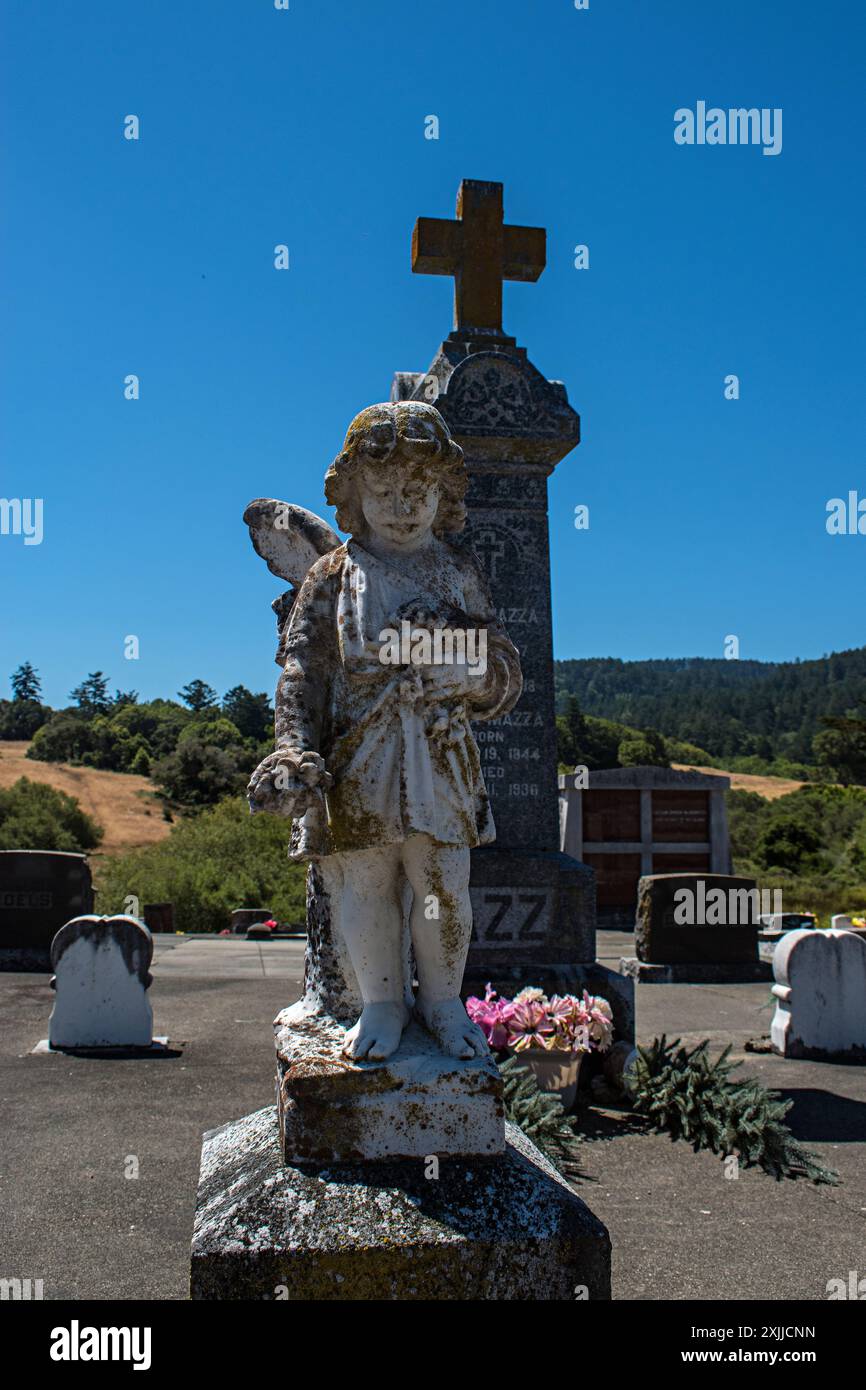 Olema cemetery hi-res stock photography and images - Alamy