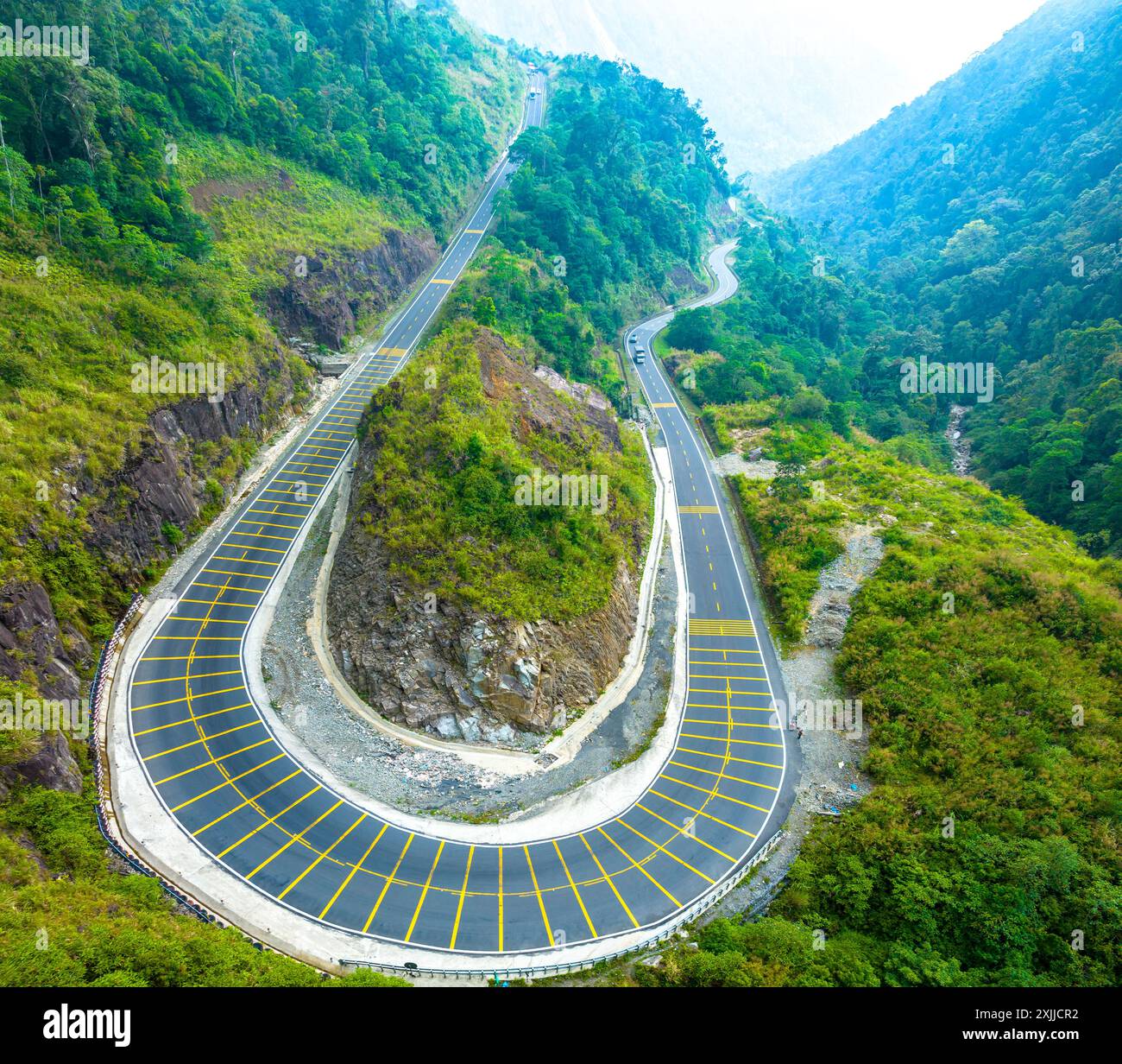 Khanh Le Pass Seen From Above Is Beautiful And Majestic This Is The Most Beautiful And