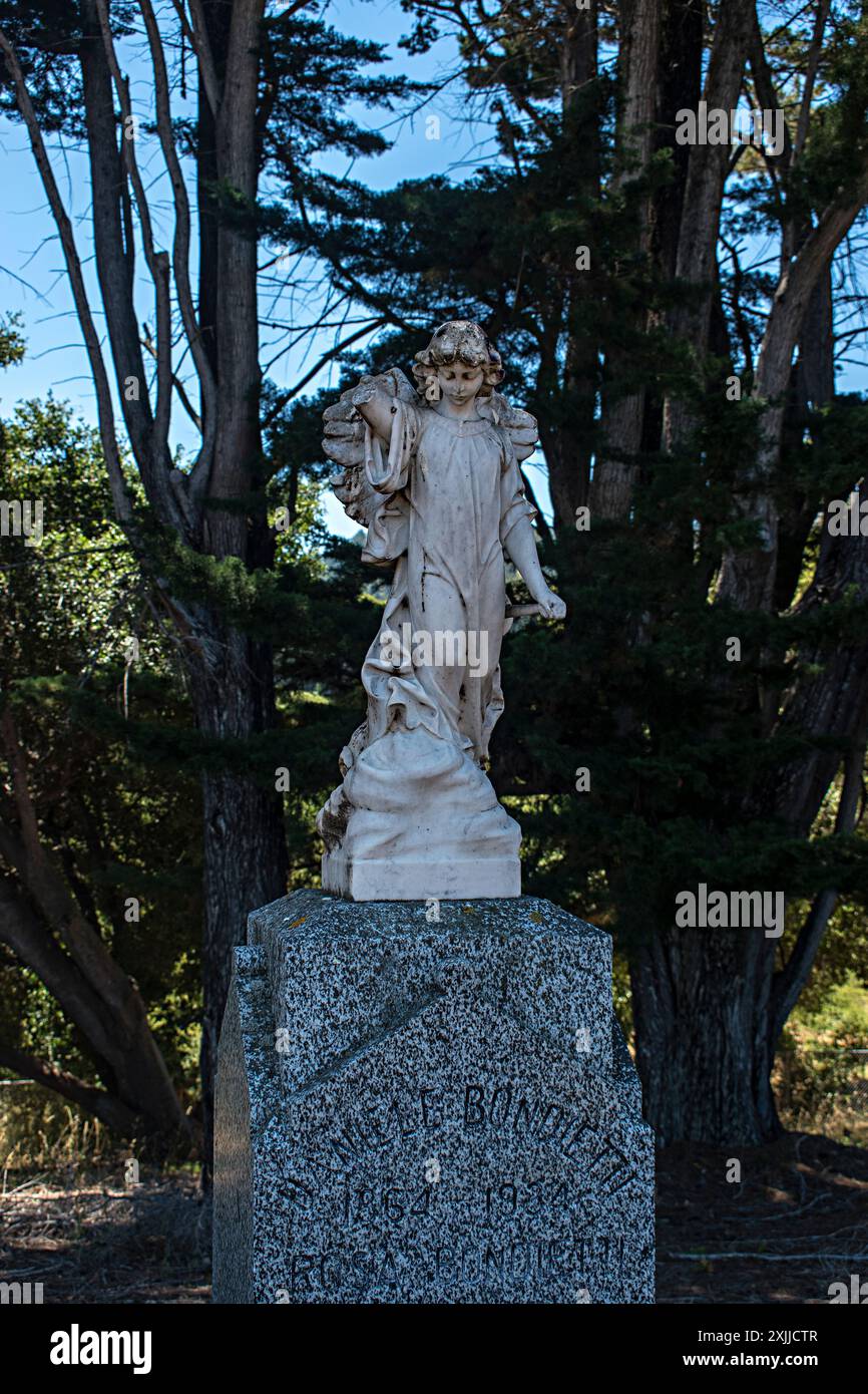 Olema Cemetery, Olema, California, USA Stock Photo - Alamy