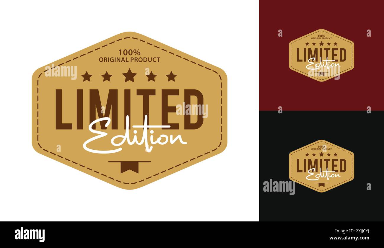 Luxury packaging seal Stock Vector Images - Alamy