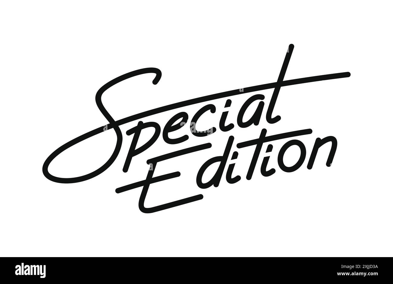 Special edition handwritten hi-res stock photography and images - Alamy