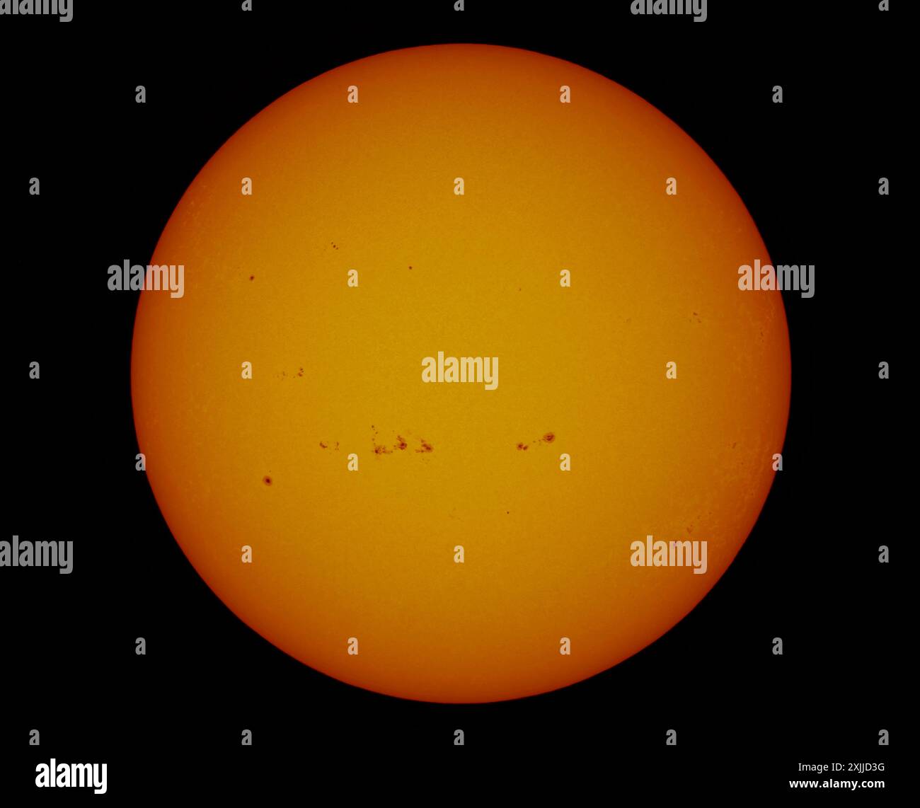 London, UK. 19th July, 2024. As the Sun reaches solar maximum the ...