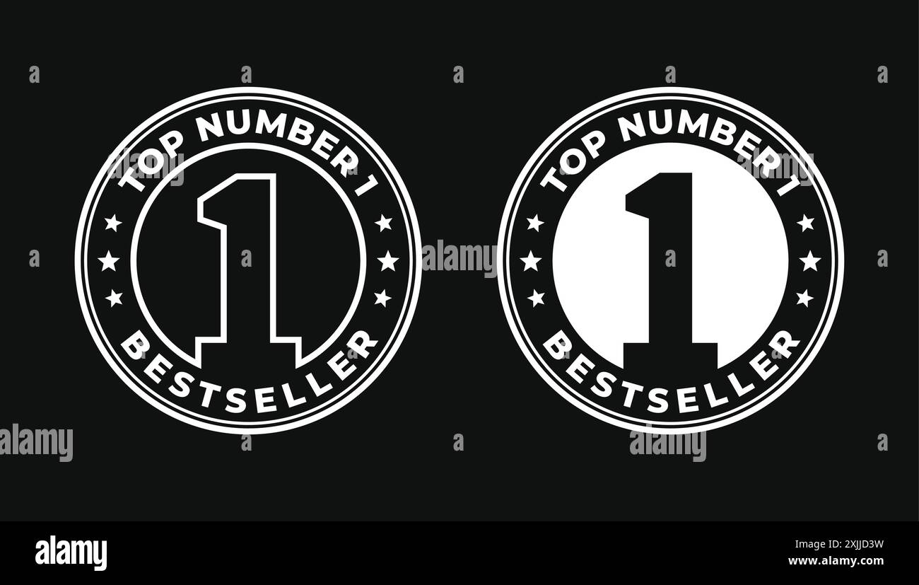 Top number one best seller label hi-res stock photography and images ...