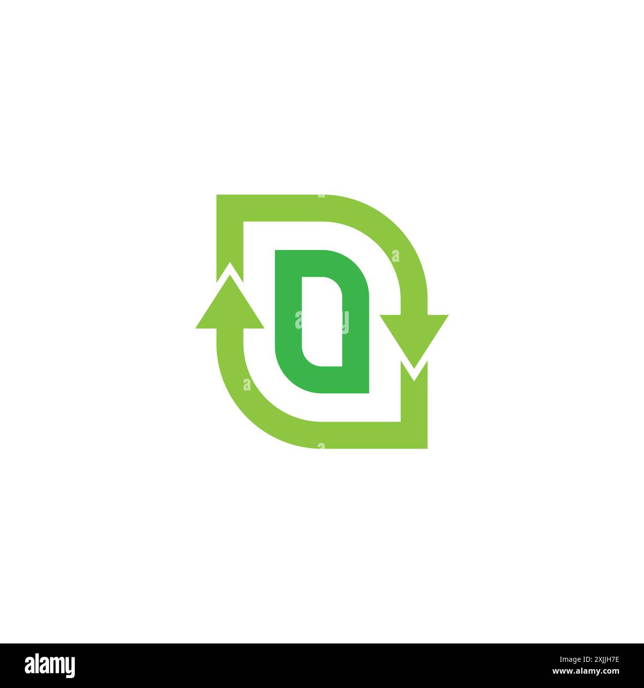 leaf colorful arrows rotate process symbol logo vector Stock Vector ...