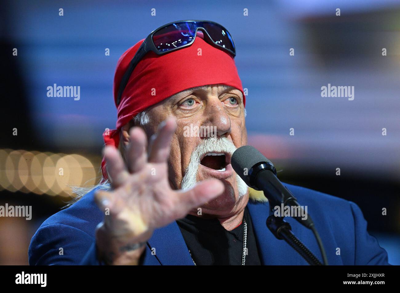 Terry Bollea, better known by his ring name 'Hulk Hogan' speaks on the ...